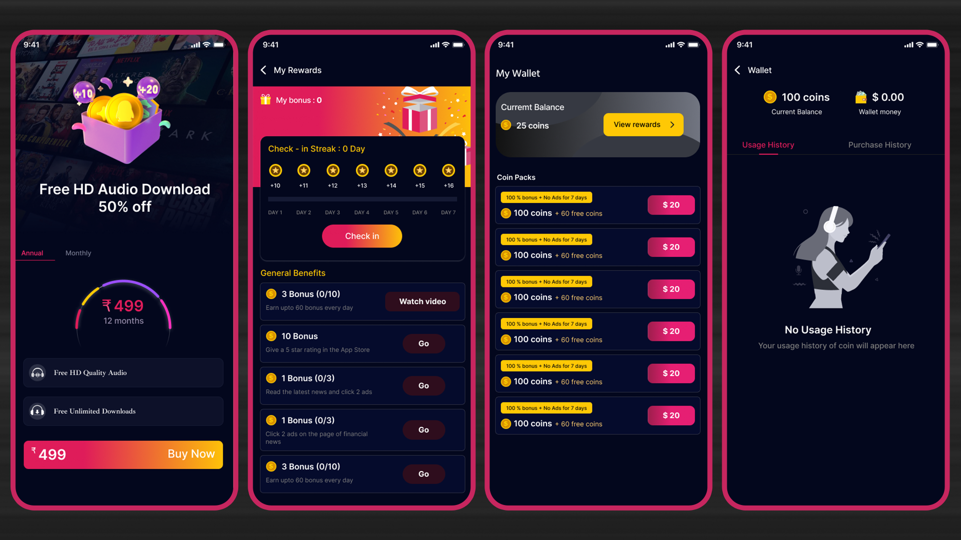 DTPocketFM - Podcasts, AudioBooks, Novels, Threads, Music Flutter App (Android - iOS) - Admin ...